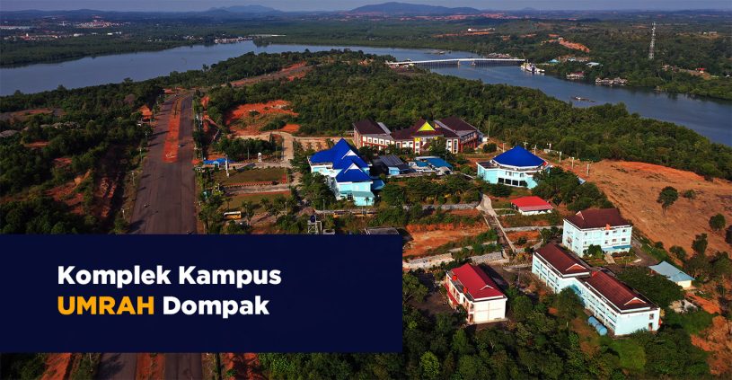 DompakAerialVIew – Universitas Maritim Raja Ali Haji | UMRAH
